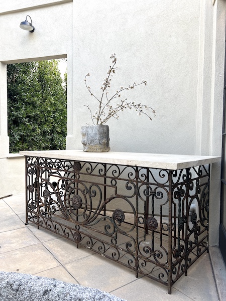 19th Century French Arrondissement Balcony Console - Architectural ...