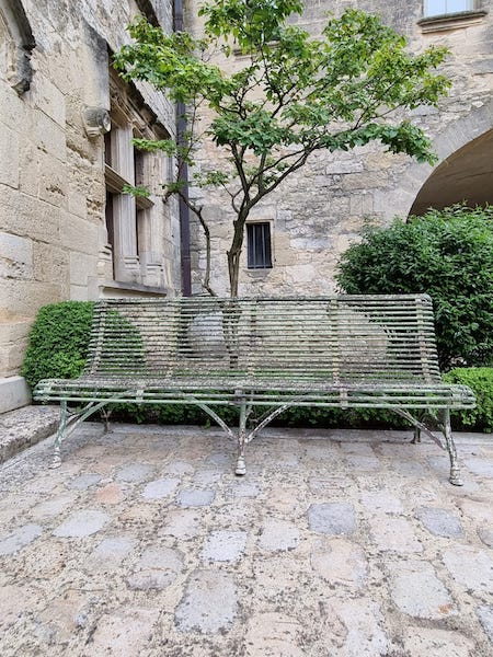 19th Century French Vert Arras Bench - Architectural Antiques | Ancient ...