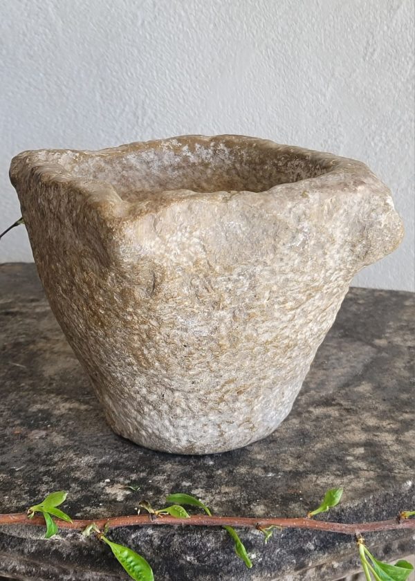 18th Century Spanish Castille Stone Mortar - Architectural Antiques ...