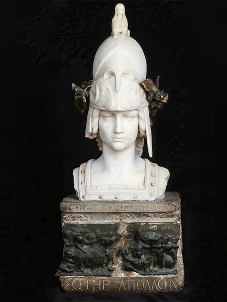18th Century Marble Athena Sculpture - Architectural Antiques | Ancient ...