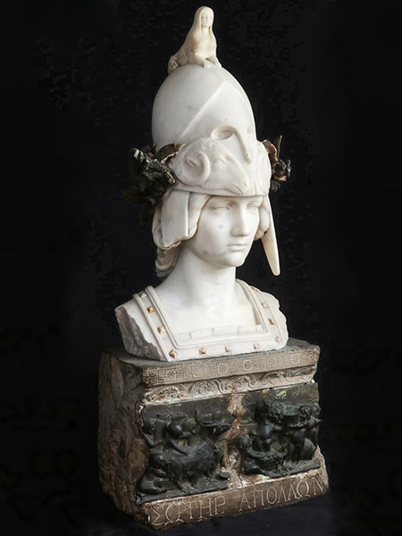 18th Century Marble Athena Sculpture - Architectural Antiques | Ancient ...
