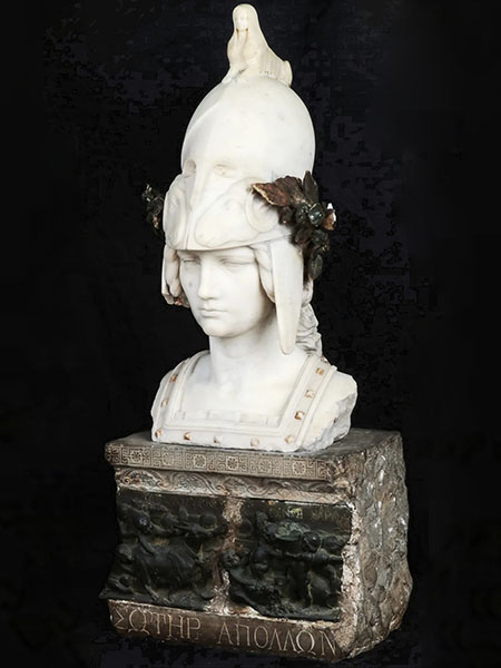 18th Century Marble Athena Sculpture - Architectural Antiques | Ancient ...