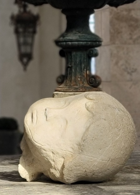 19th Century French Tête d'enfant Marble Sculpture - Architectural ...